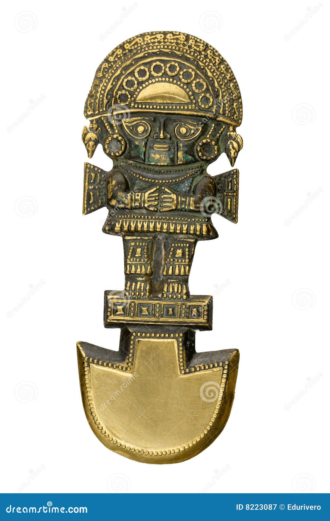 Ancient Ceremonial Mayan Jade Mask Stock Image | CartoonDealer.com ...