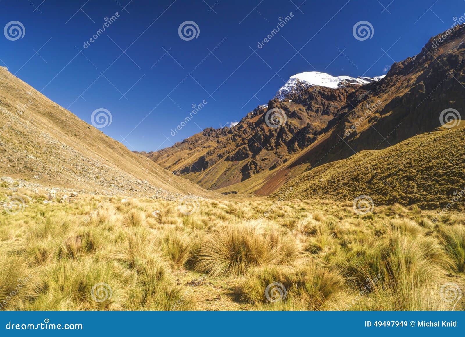 Peruvian Andes stock image. Image of beautiful, peru - 49497949