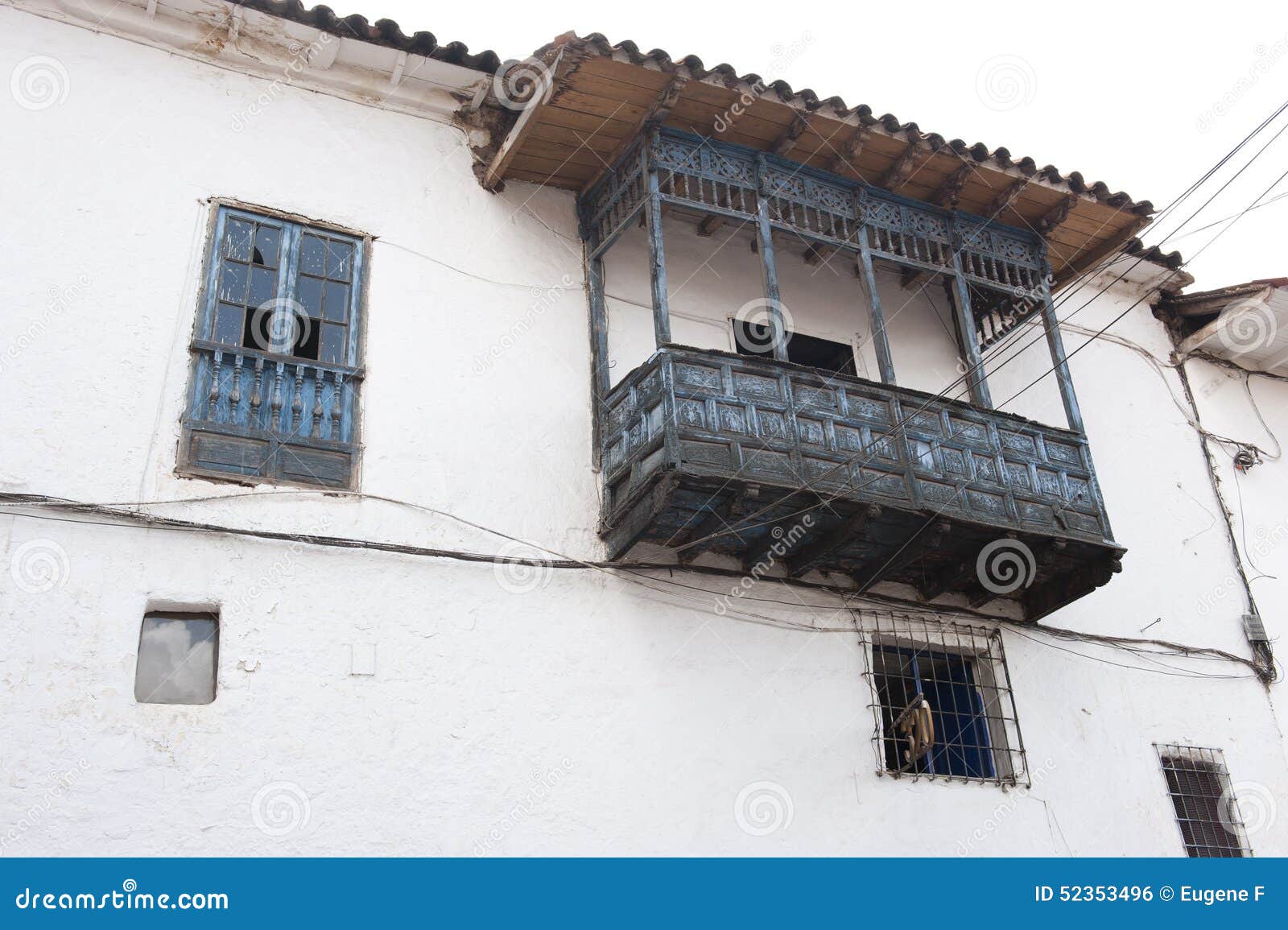 Peruvian Architecture stock photo. Image of city, building - 52353496