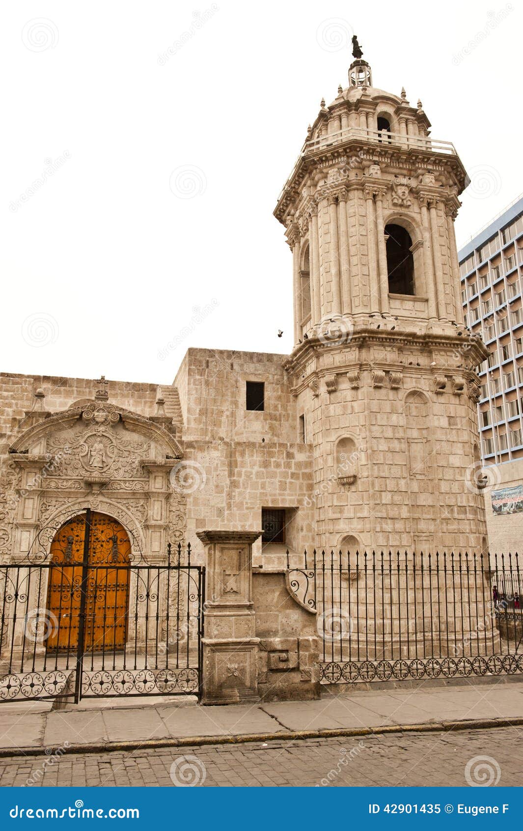 Peruvian architecture stock image. Image of lima, south - 42901435