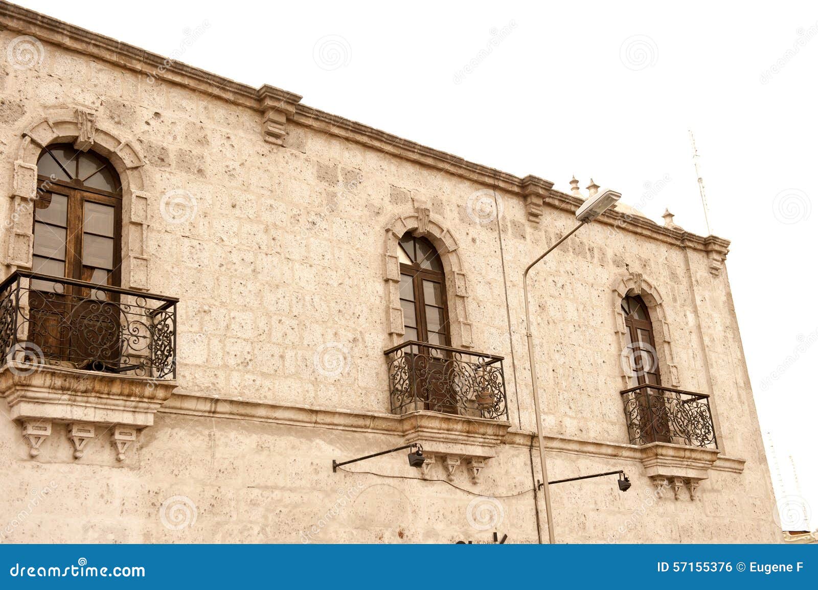 Peruvian Architecture stock photo. Image of building - 57155376
