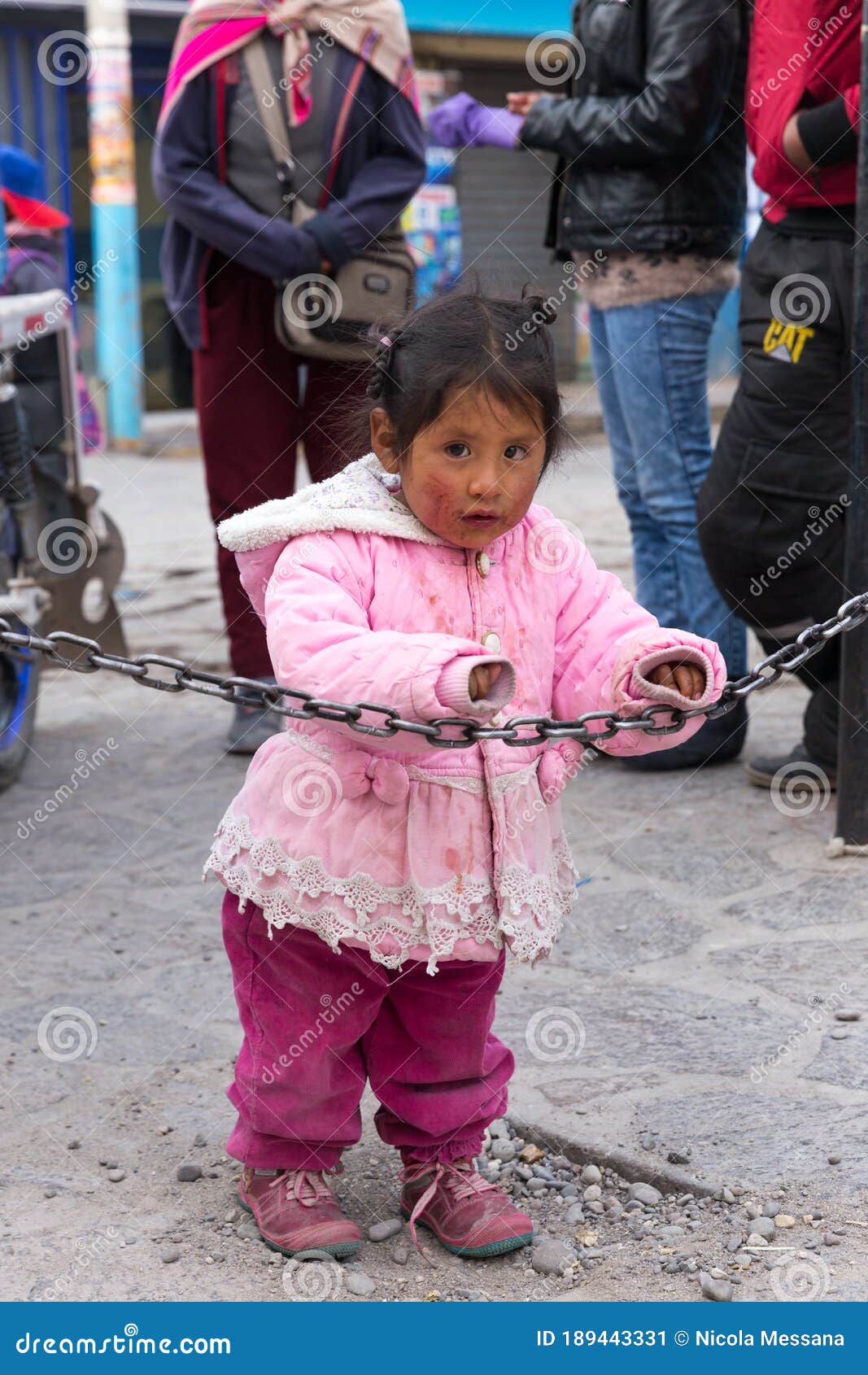 Peruvian Child in Chivay, Peru Editorial Photo - Image of latin ...