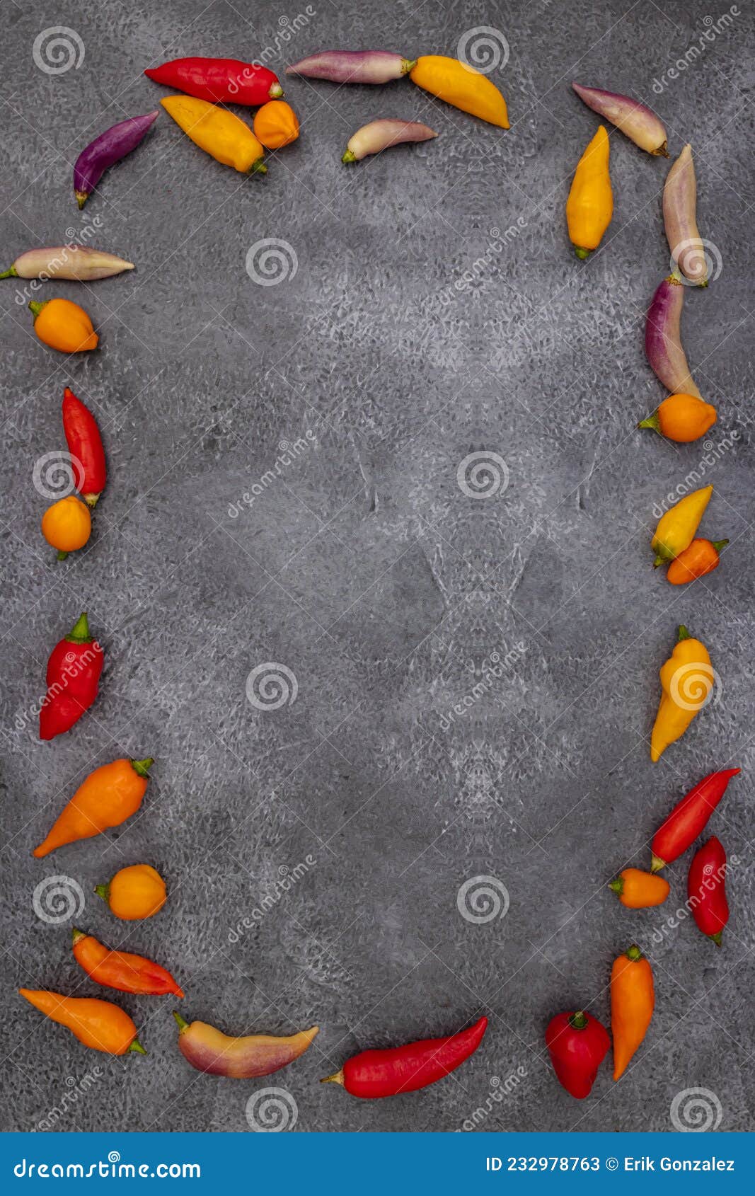 Peruvian Chili Peppers of Various Colors Stock Image - Image of cooking ...