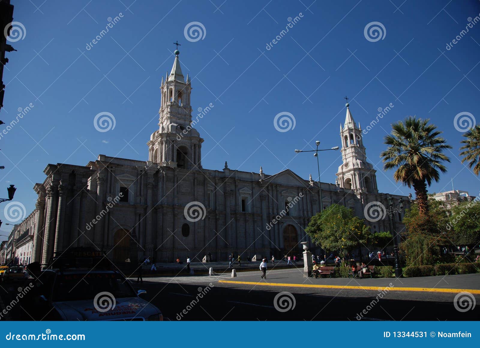 The Peruvian City of Arequipa Stock Image - Image of america, ancient ...