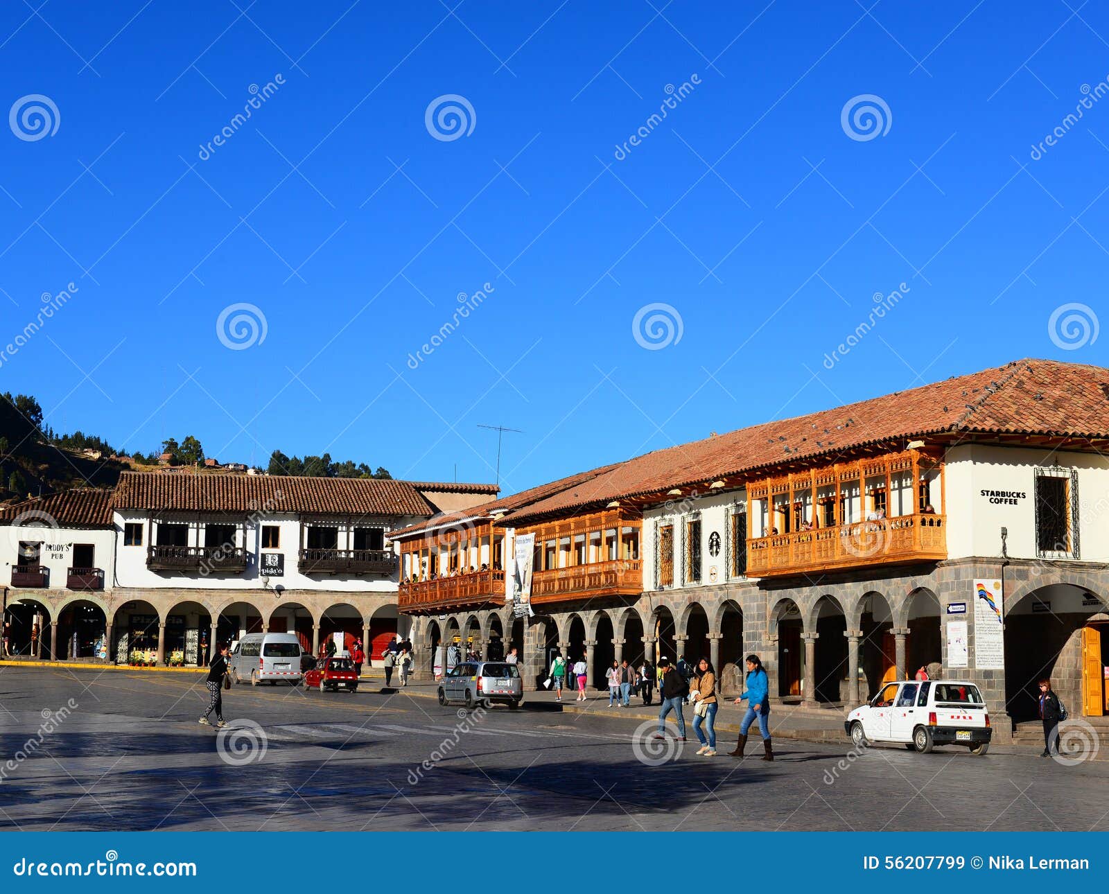 Peruvian City Cusco editorial stock image. Image of beautiful - 56207799