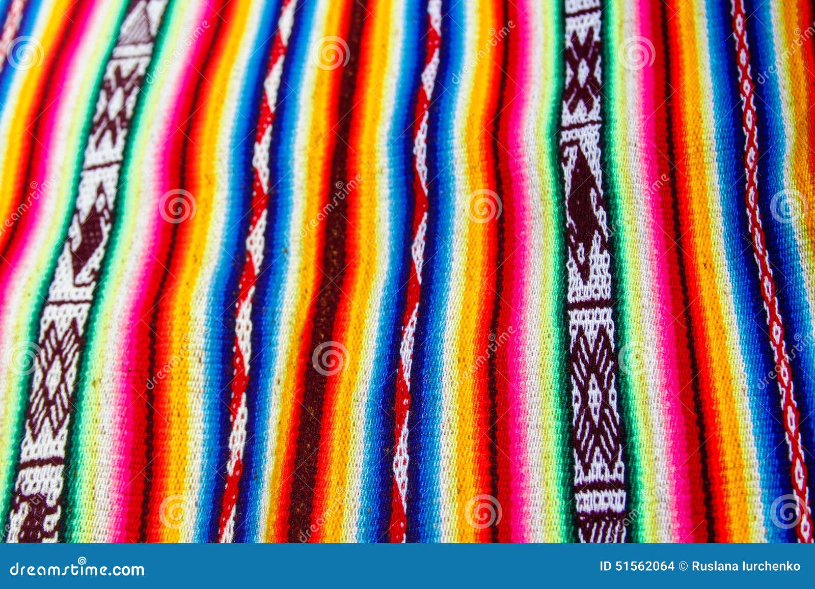 Peruvian cloth stock photo. Image of authentic, america - 51562064