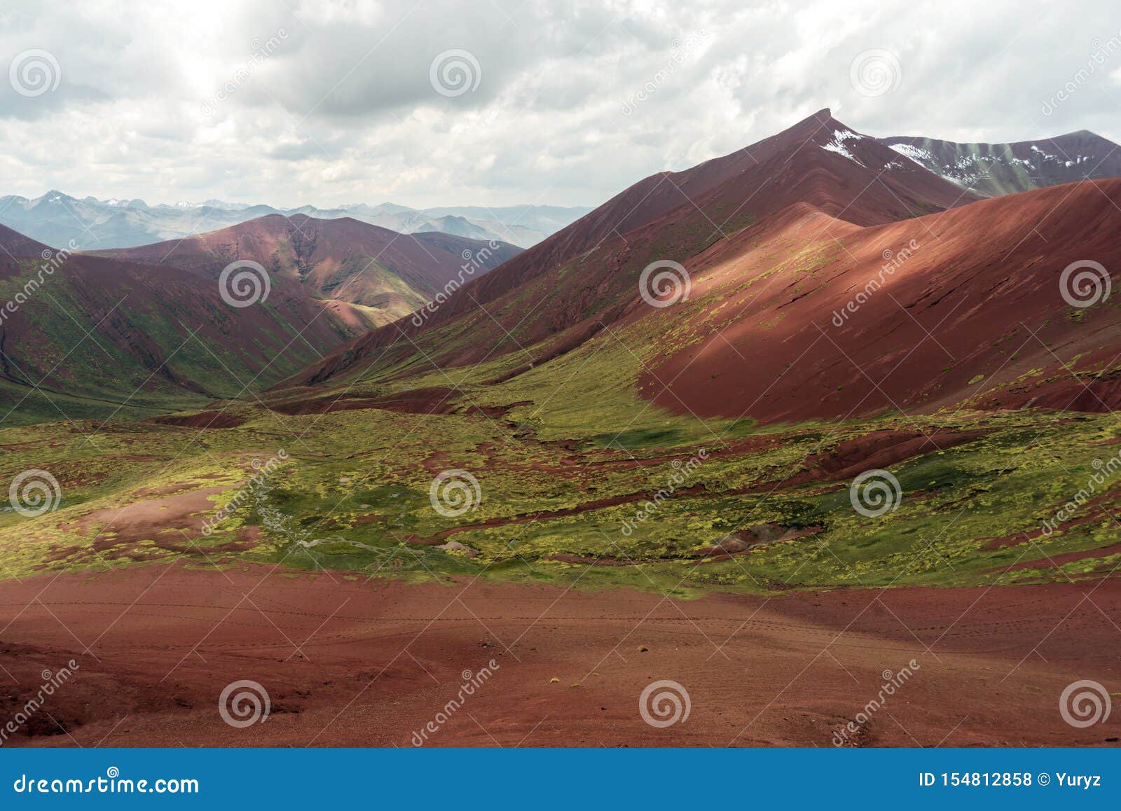 Peruvian Mountain Landscape Stock Photo - Image of mountain, peruvian ...