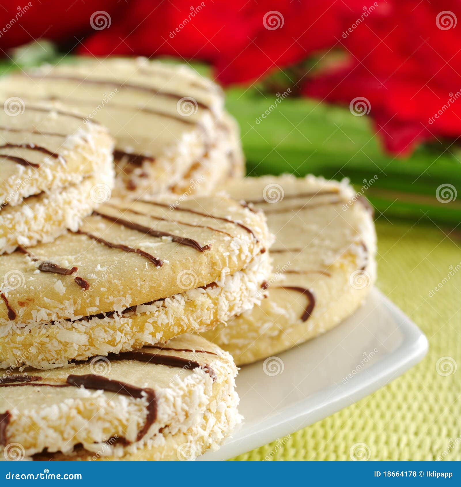 Peruvian Cookies Called Alfajor Stock Photo - Image of chocolate, sweet ...