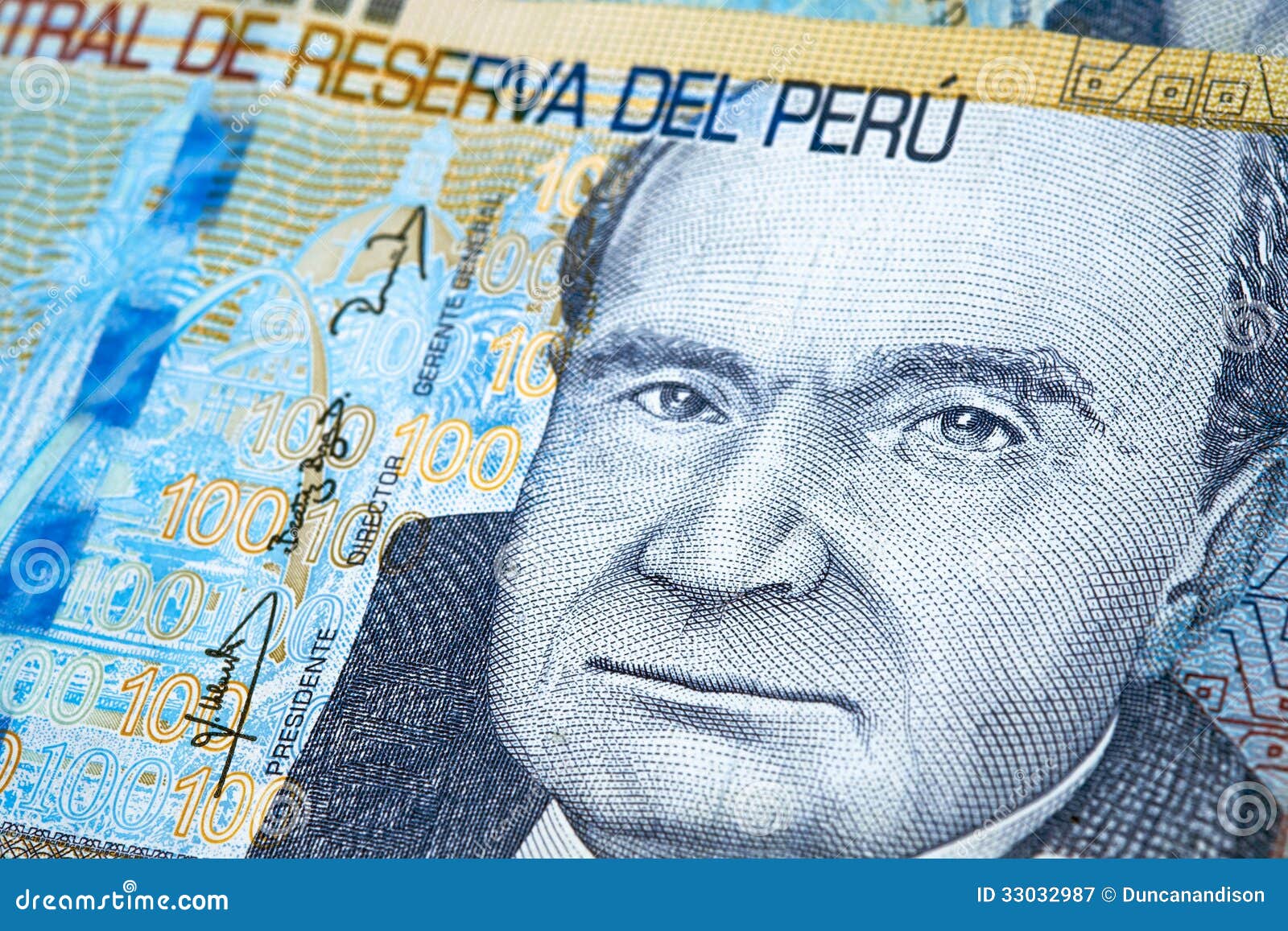Peruvian Currency stock image. Image of money, change - 33032987