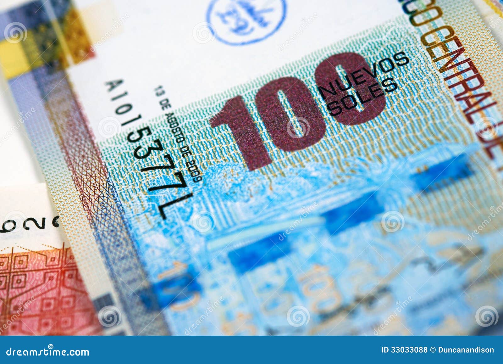 Peruvian Currency stock photo. Image of finance, paper - 33033088