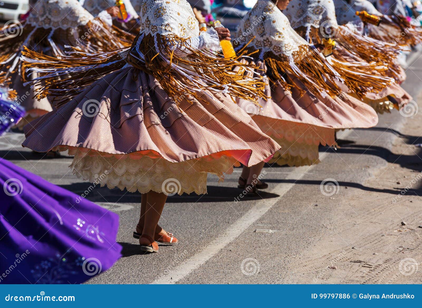 Peruvian dance stock photo. Image of clothe, diablada - 99797886
