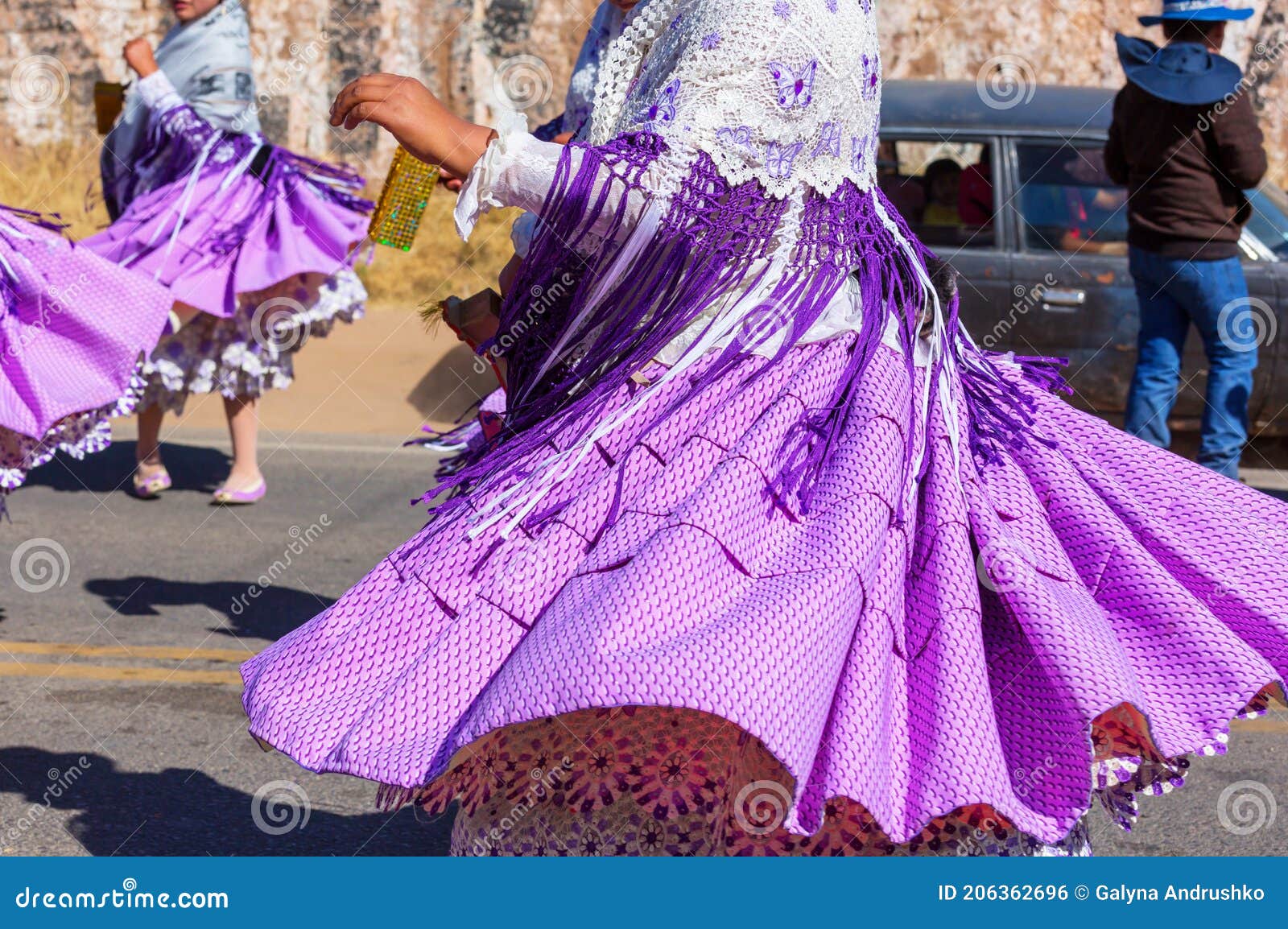 Peruvian dance stock photo. Image of america, holiday - 206362696