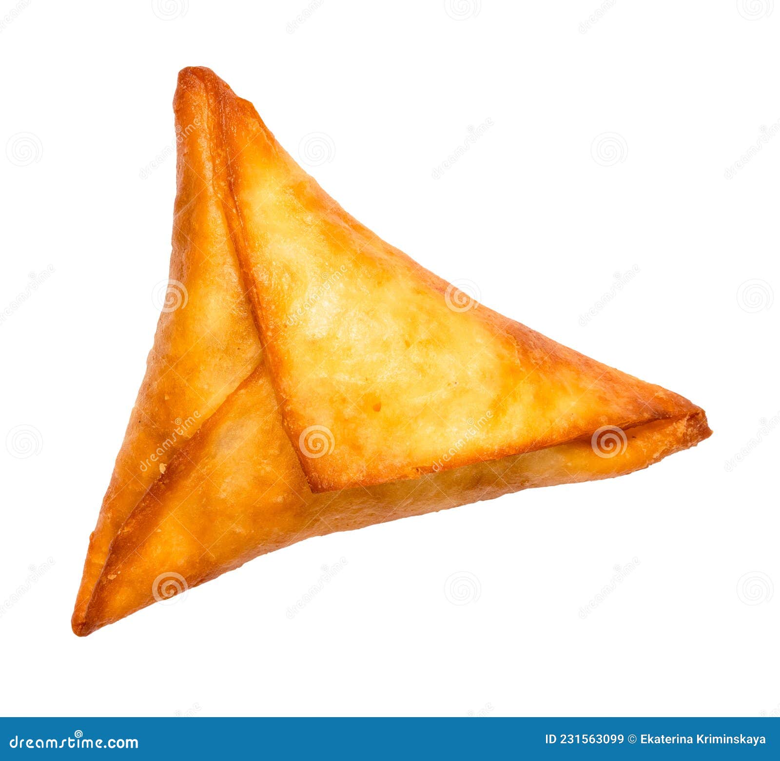 Peruvian Empanada Patty Cutout on White Background Stock Image - Image ...