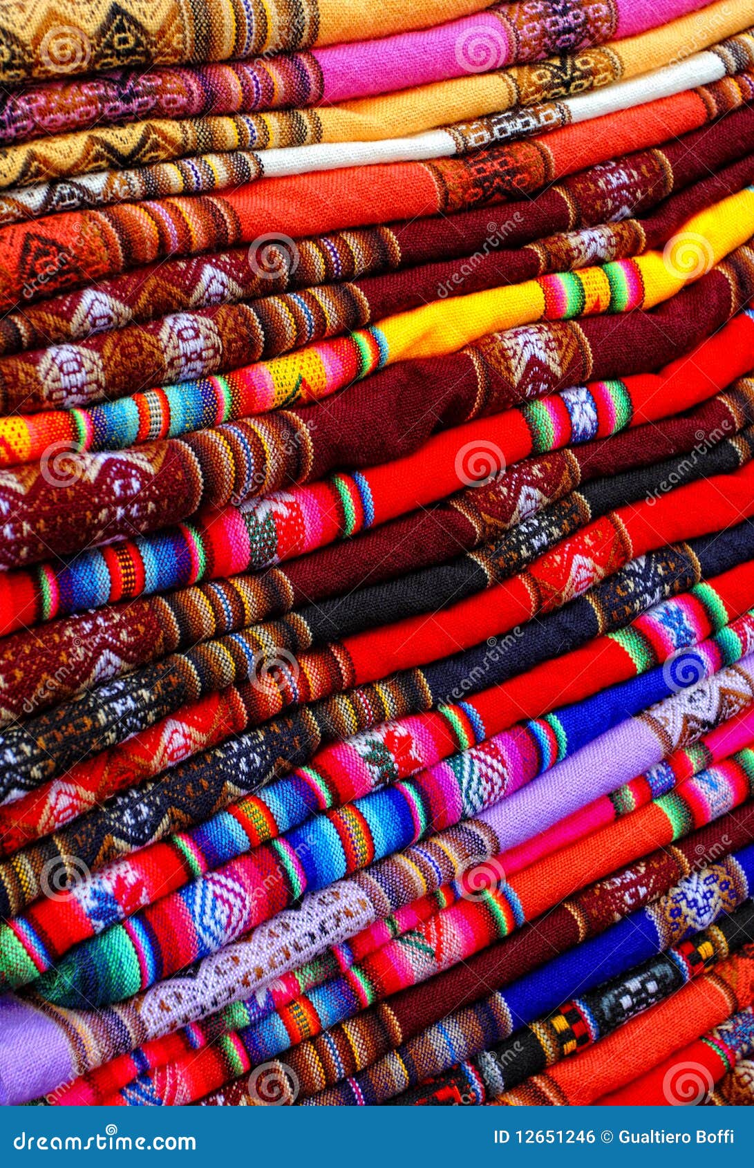 Peruvian fabric background stock photo. Image of blanket - 12651246