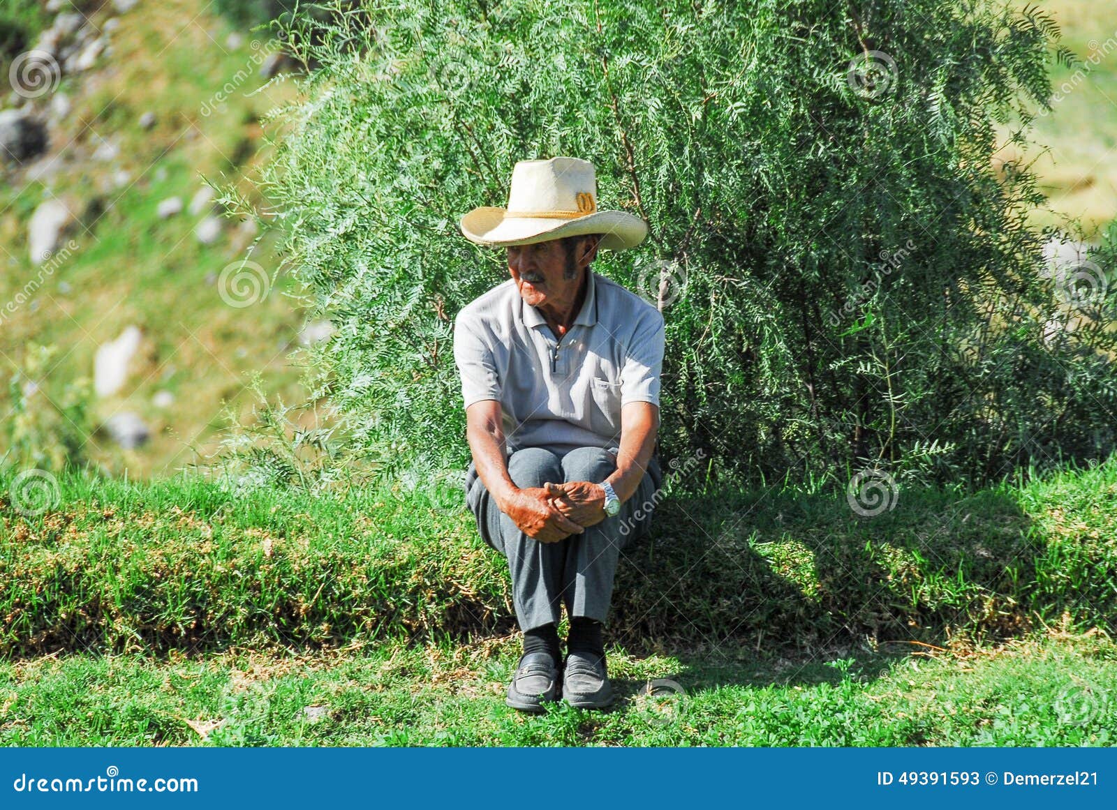 Peruvian Cowboy Riding A Horse Editorial Image | CartoonDealer.com ...