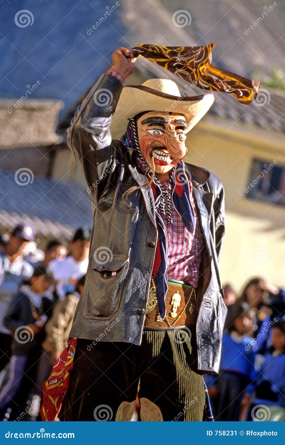 Peruvian festival stock image. Image of machu, costumes - 758231