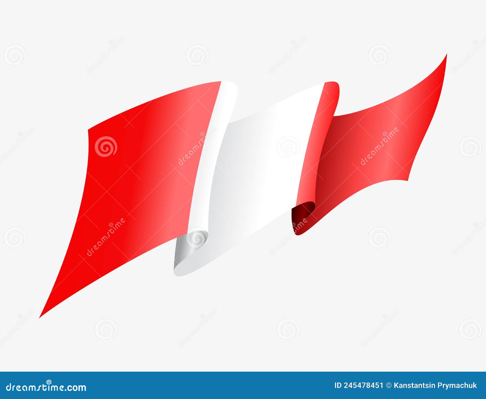 Peruvian Flag Wavy Abstract Background. Vector Illustration. Stock ...