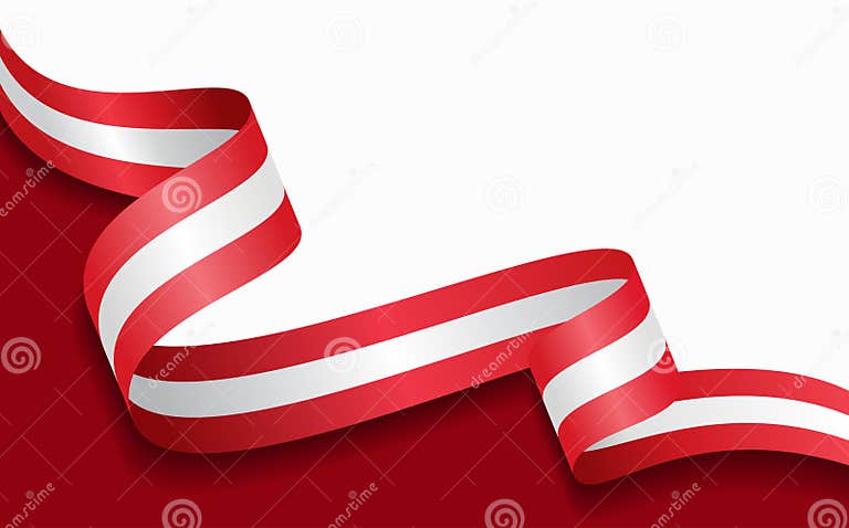 Peruvian Flag Wavy Abstract Background. Vector Illustration. Stock ...