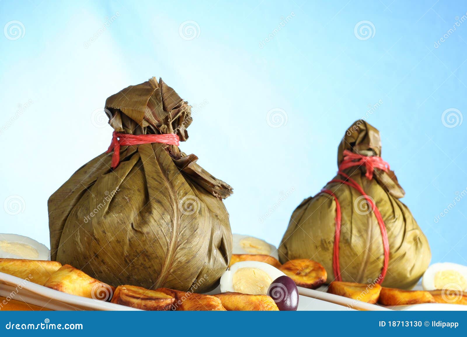 Peruvian Food Called Juane stock photo. Image of american - 18713130