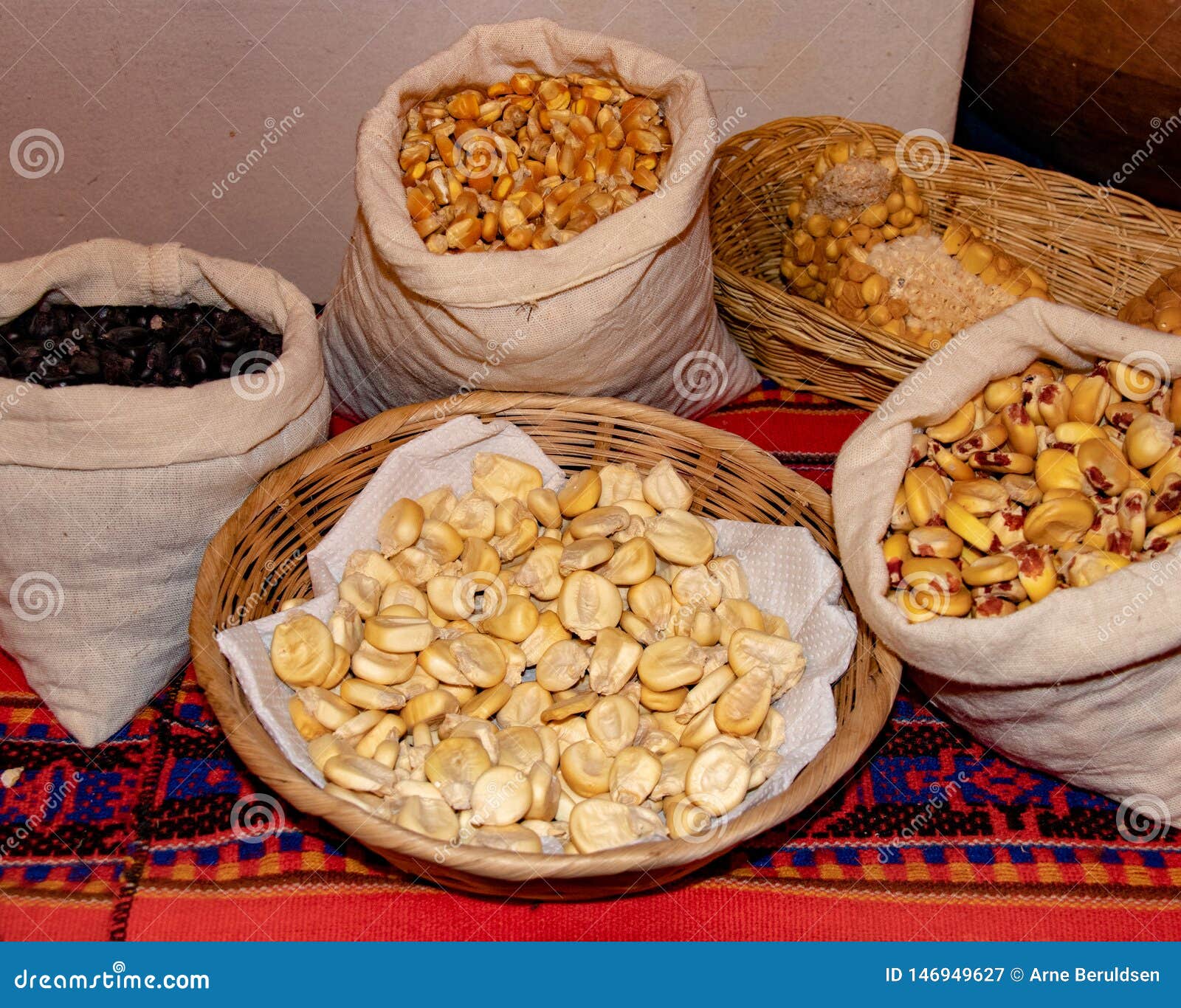 Peruvian Foods stock image. Image of peru, south, corn - 146949627