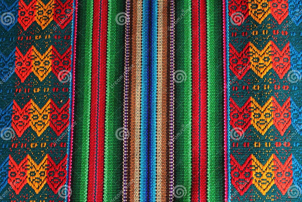 Peruvian hand made texture stock photo. Image of inca - 8489492