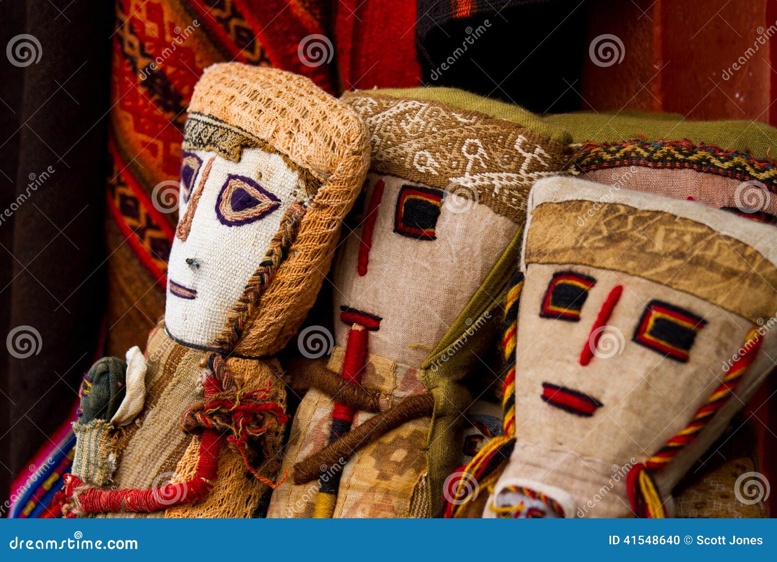 Peruvian Handicraft stock photo. Image of market, indian - 41548640