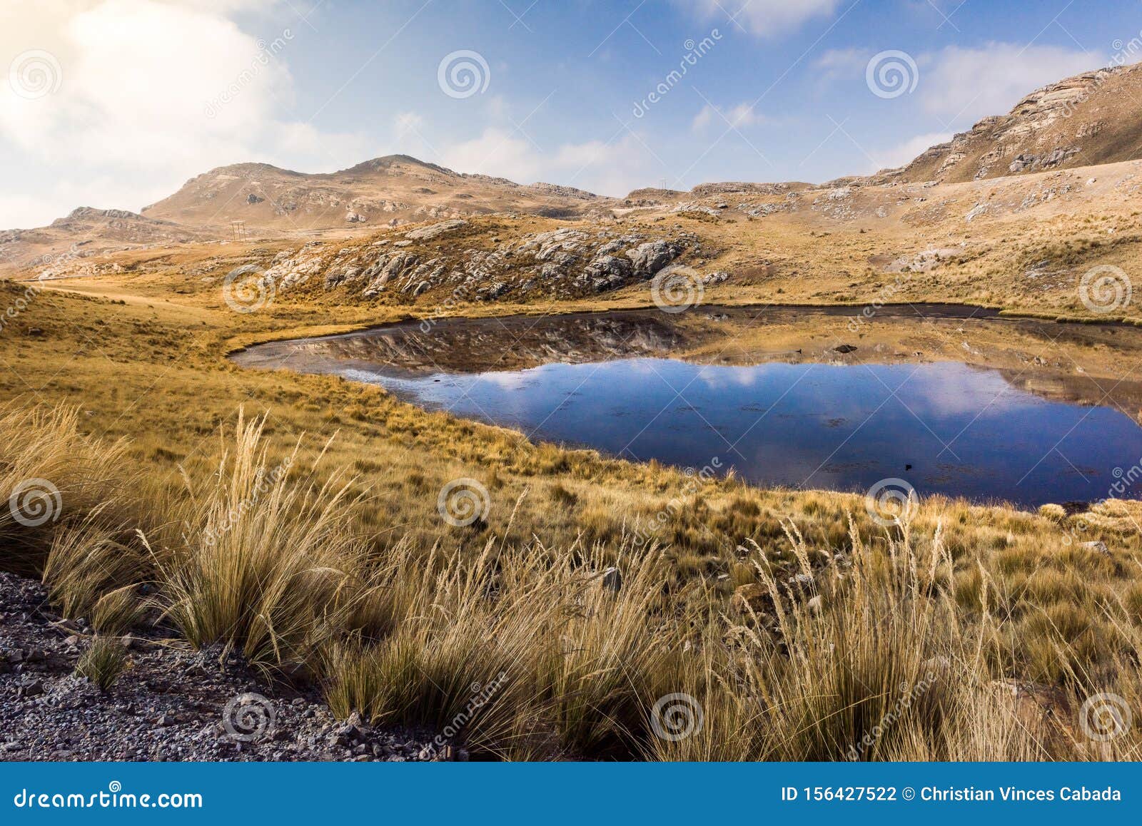 Landscape in the Peruvian Highlands Stock Photo - Image of holiday ...
