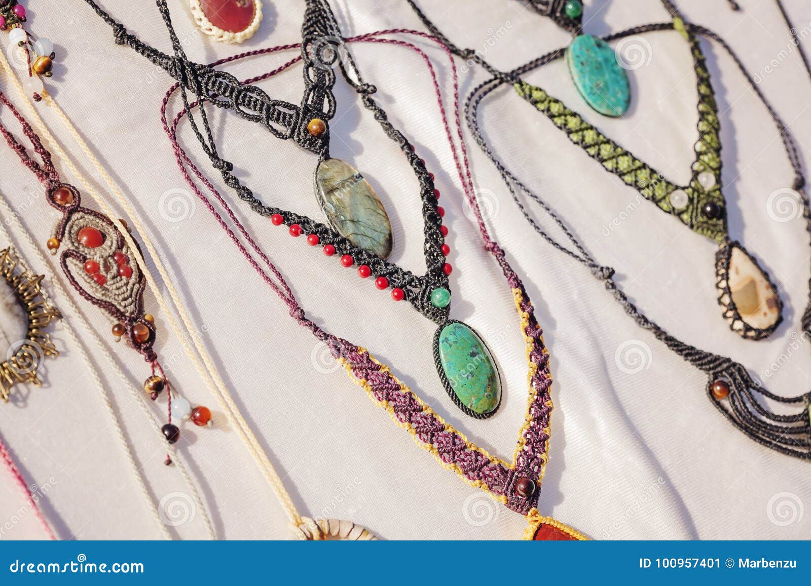 Peruvian jewelry stock image. Image of labradorite, shape - 100957401