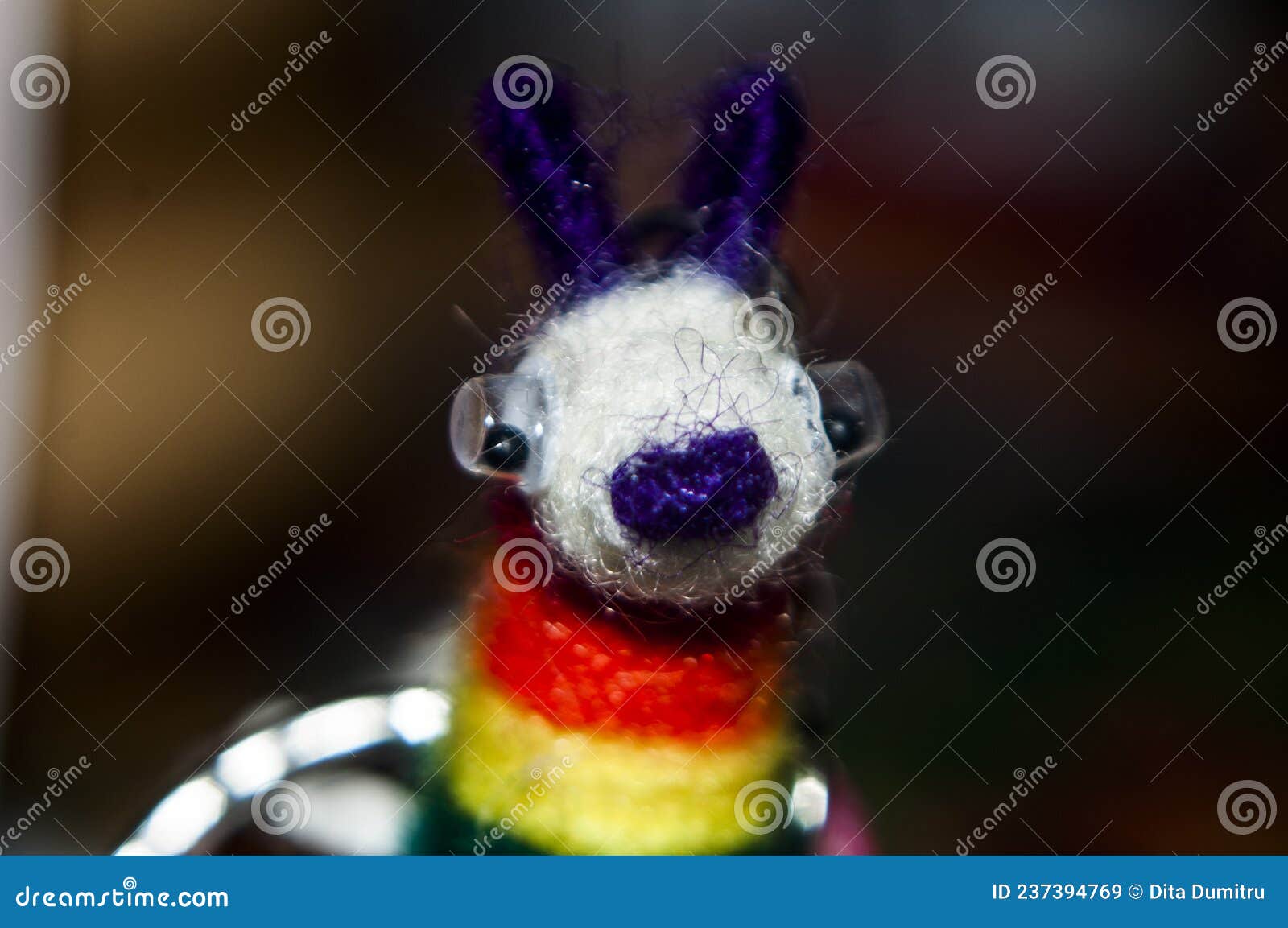 Peruvian Keychain, Made of Cusco Alpaca Wool 96 Stock Image - Image of ...