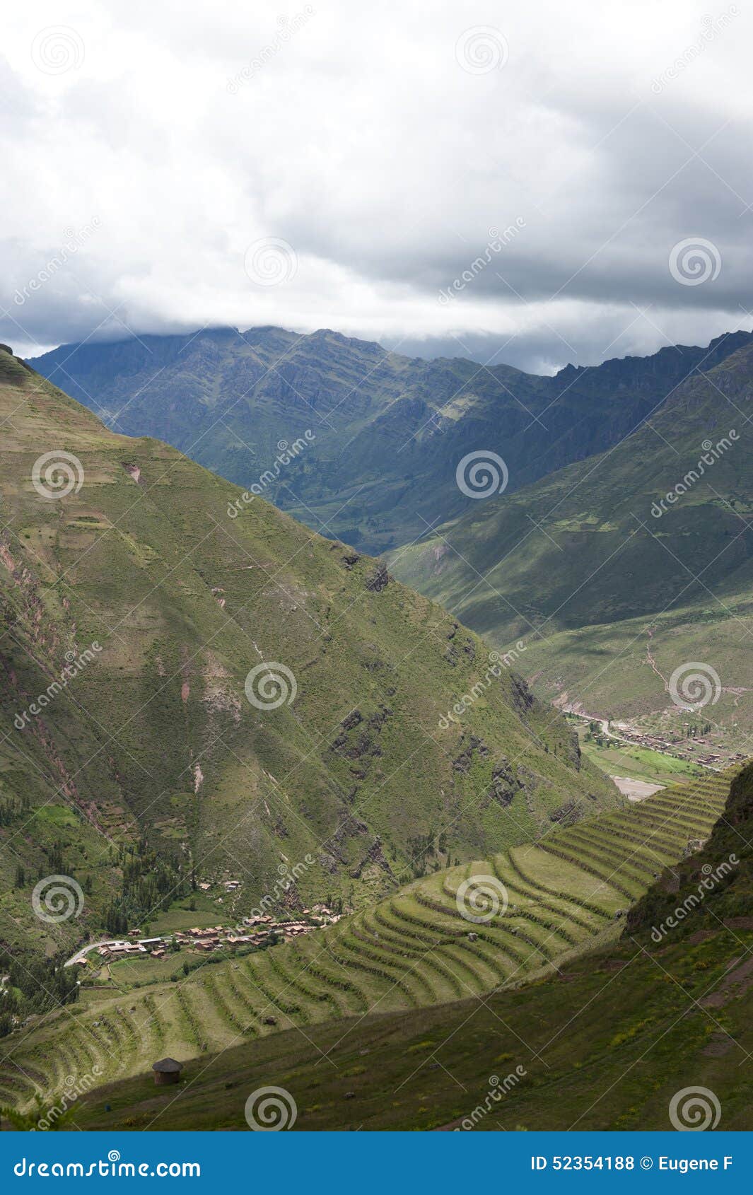Peruvian Landscape stock photo. Image of landscape, america - 52354188