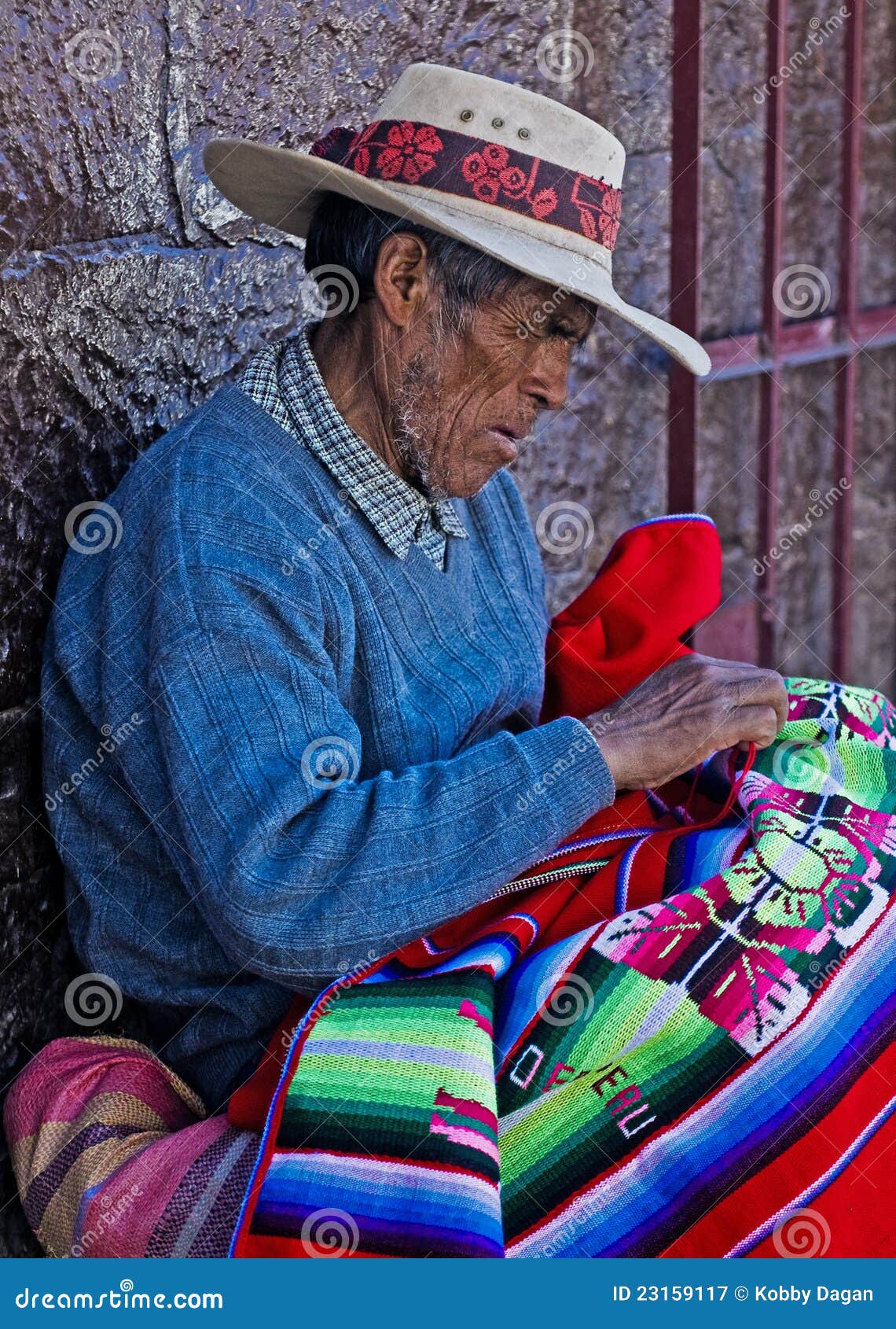Peruvian man editorial photography. Image of clothing - 23159117