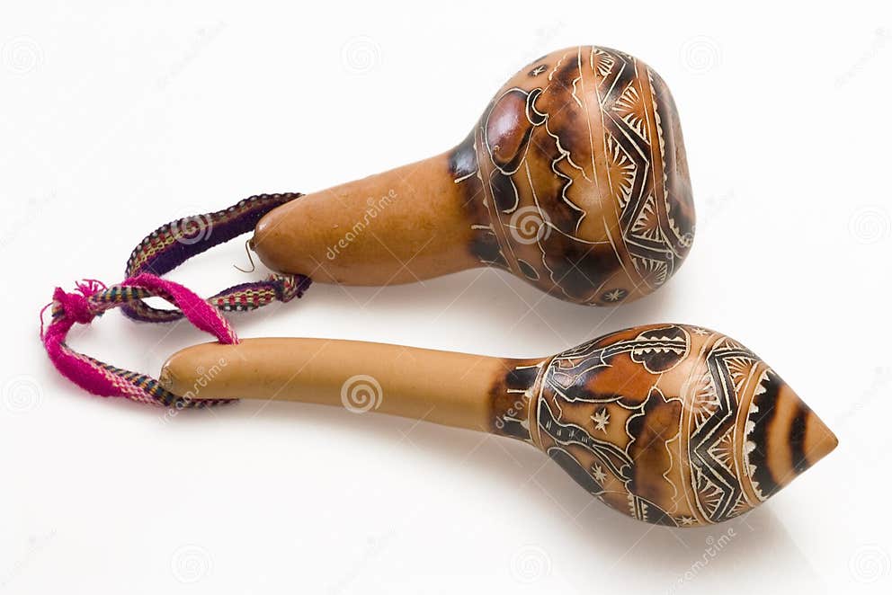 Peruvian maracas 2 stock image. Image of africa, shaker - 2307177