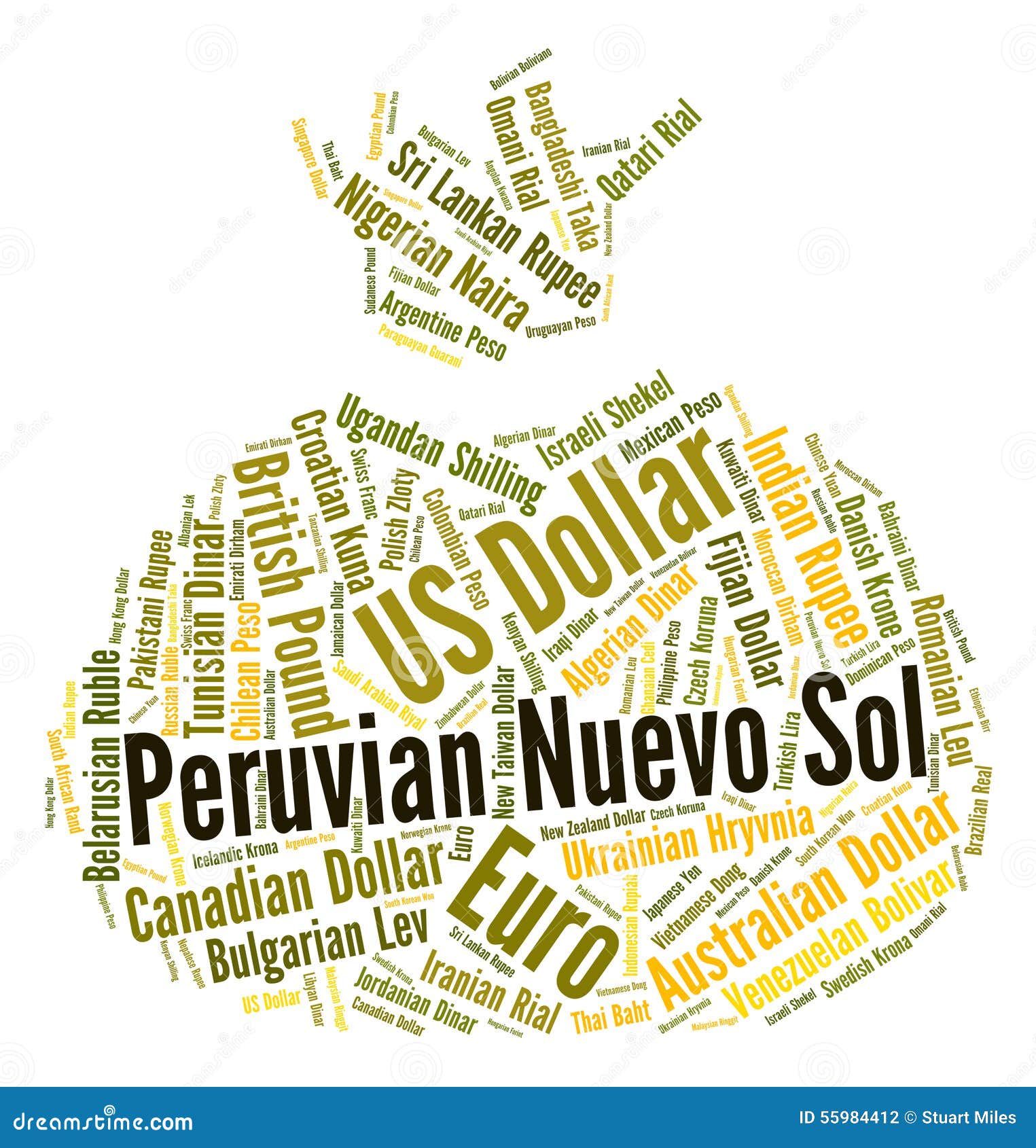 Peruvian Nuevo Sol Shows Currency Exchange And Banknotes Royalty-Free ...