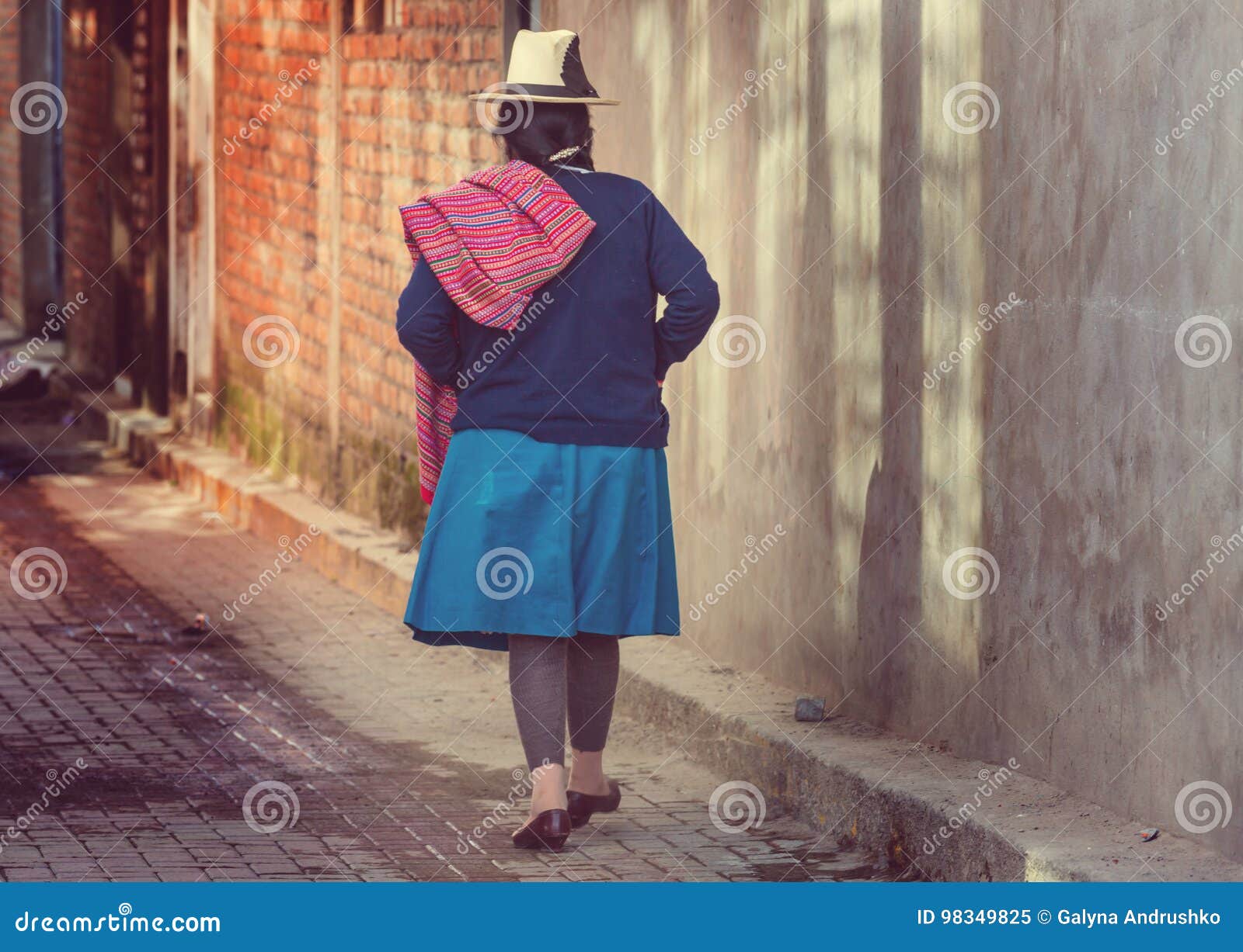 Peruvian people editorial image. Image of authentic, street - 98349825