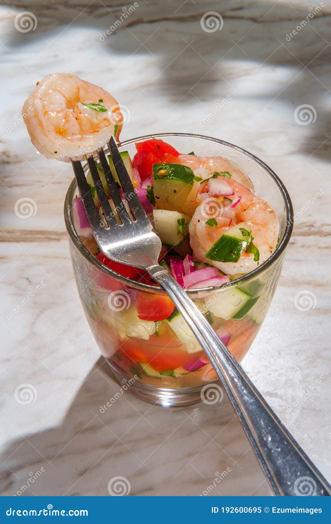 Peruvian Shrimp Ceviche stock image. Image of healthyeating - 192600695