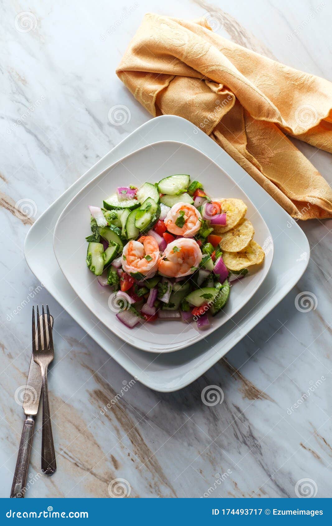 Peruvian Shrimp Ceviche stock image. Image of salsa - 174493717