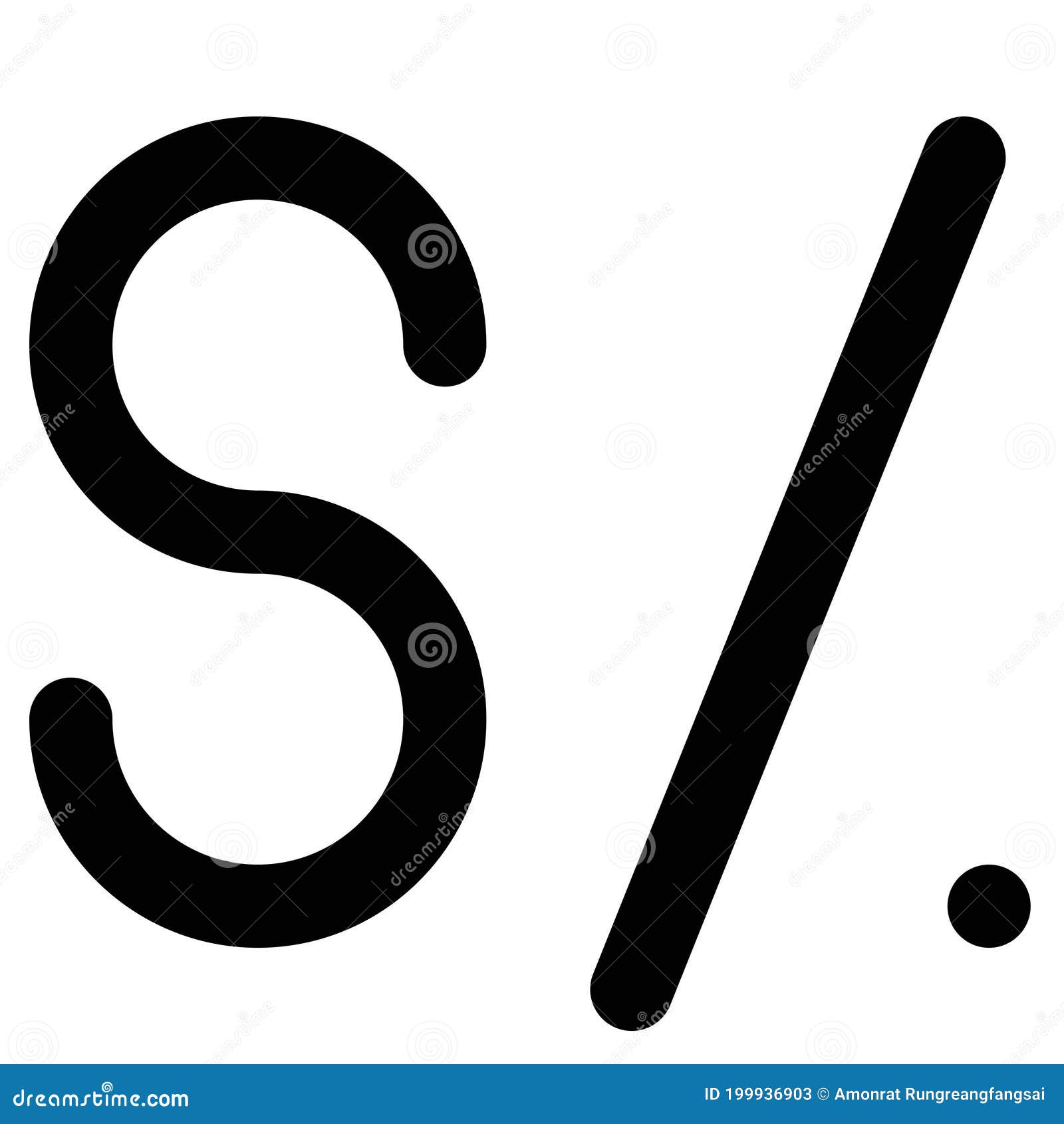 Peruvian Sol Sign Icon, Currency of Peru Stock Vector - Illustration of ...