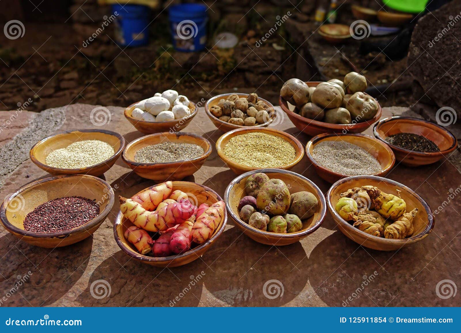 Potatoes stock photo. Image of potato, peru, southamerica - 125911854