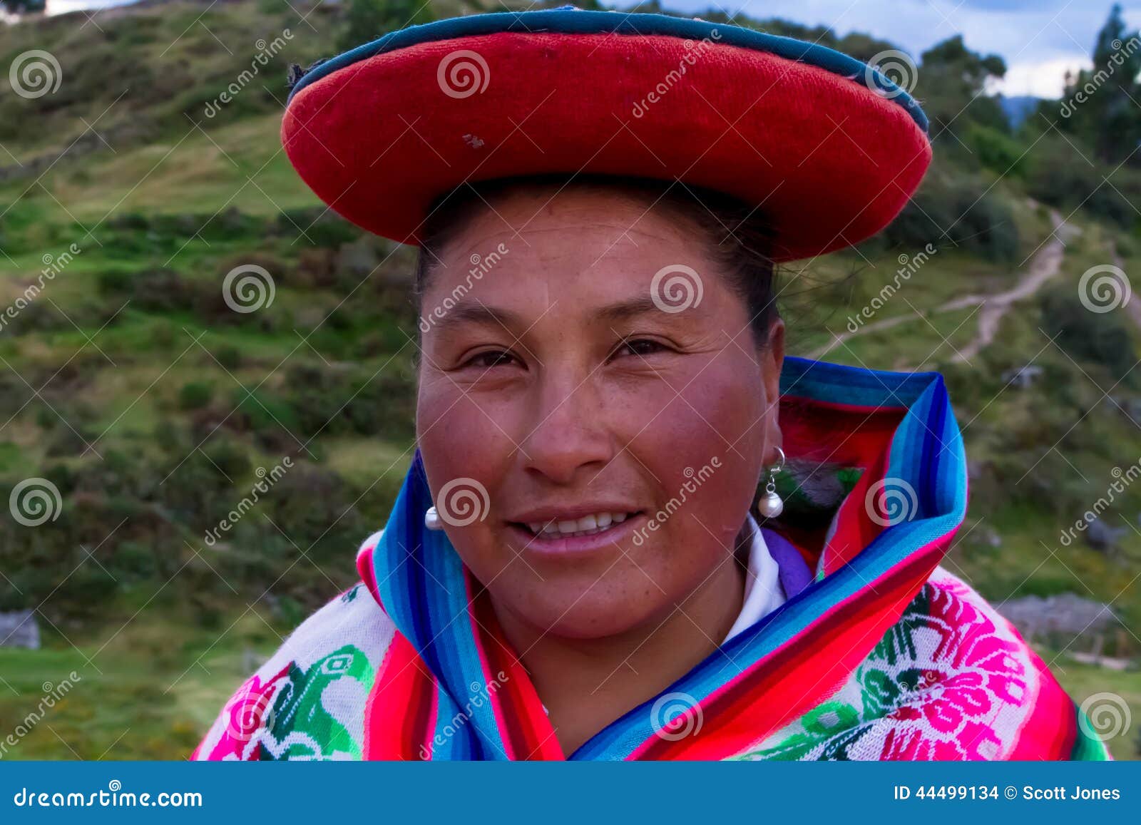 Inca Woman editorial stock image. Image of inca, andes - 44499134