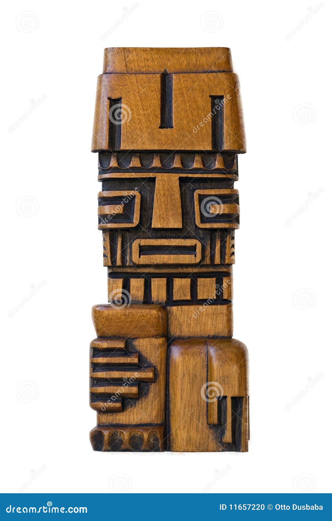 Peruvian wood carving stock photo. Image of symbolism - 11657220