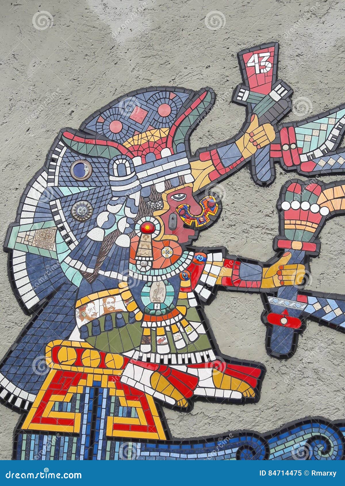 Perverted Aztec Clown Smiling Stock Image - Image of clown, eyes: 84714475