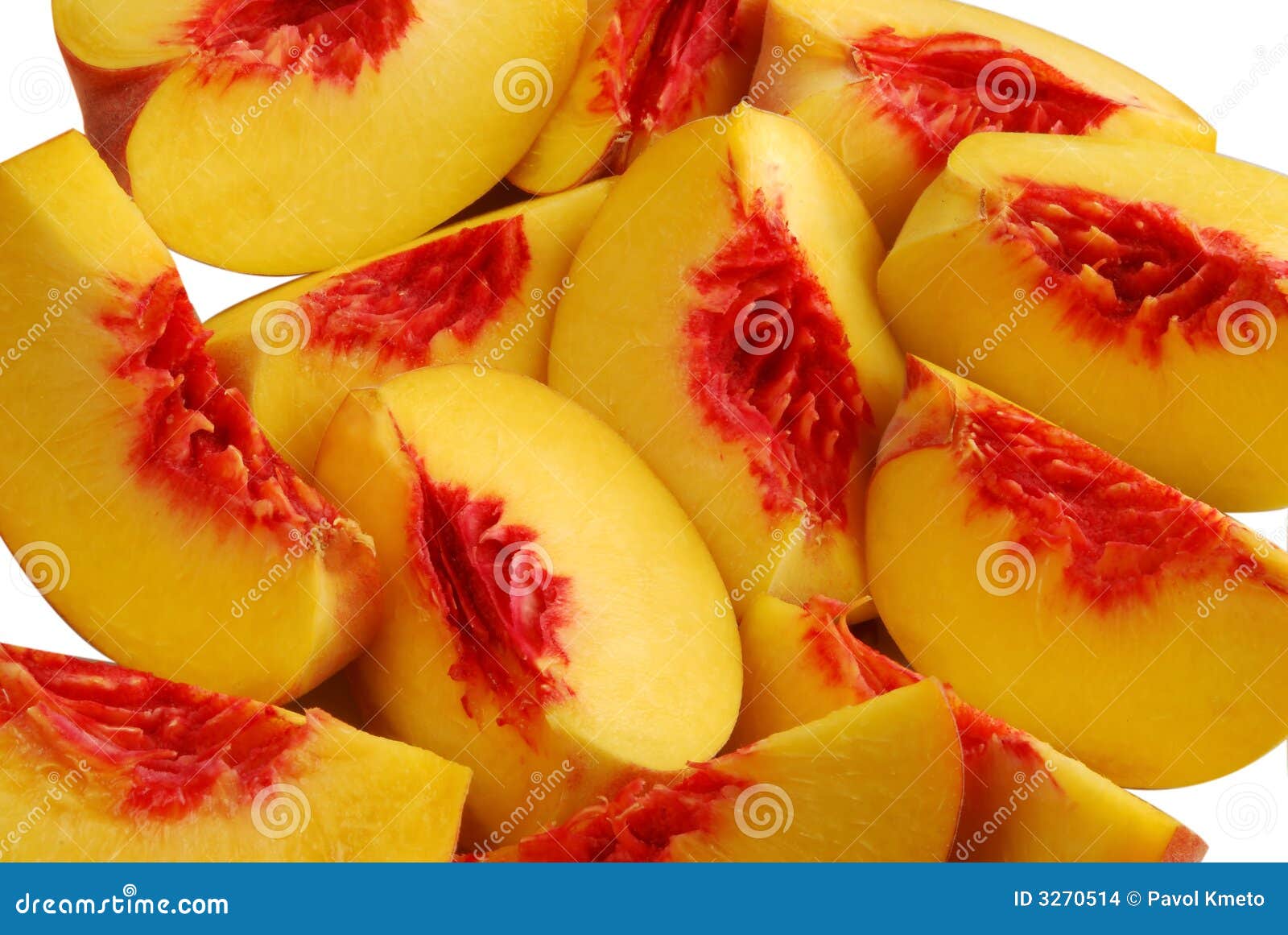 Perzik stock foto. Image of plak, macro, sappig, koken - 3270514