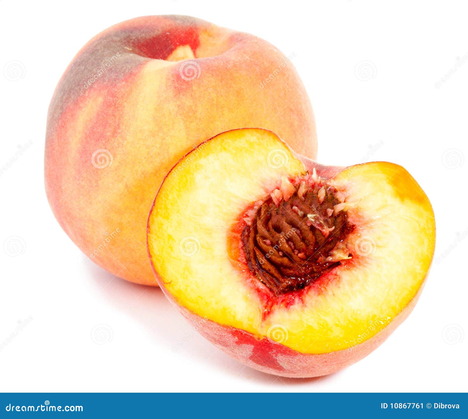 Perziken stock afbeelding. Image of voedsel, vrucht, organisch - 10867761