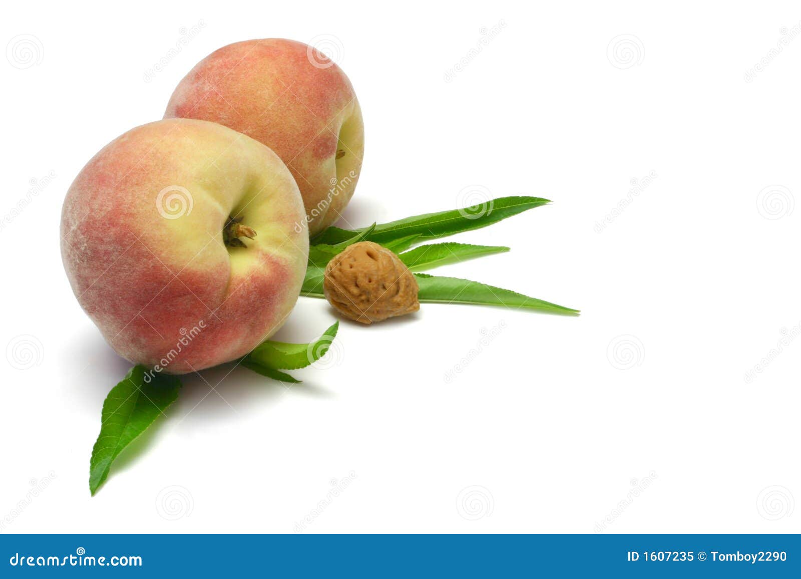 Perziken met Pit stock afbeelding. Image of drie, trio - 1607235