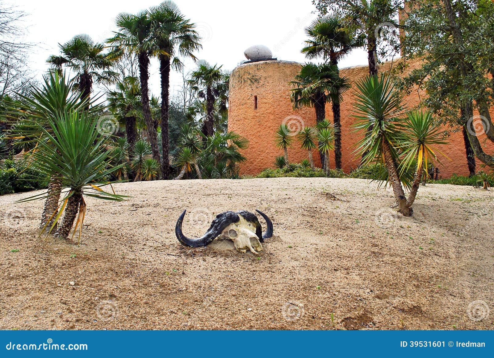 Perzisch landschap stock afbeelding. Image of oost, palm - 39531601