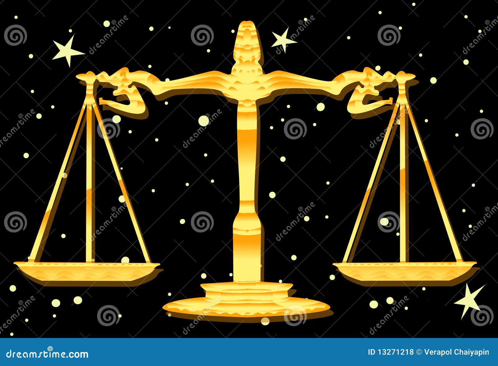 Pesando El Equilibrio La Manera Del Libra Stock de ilustración ...