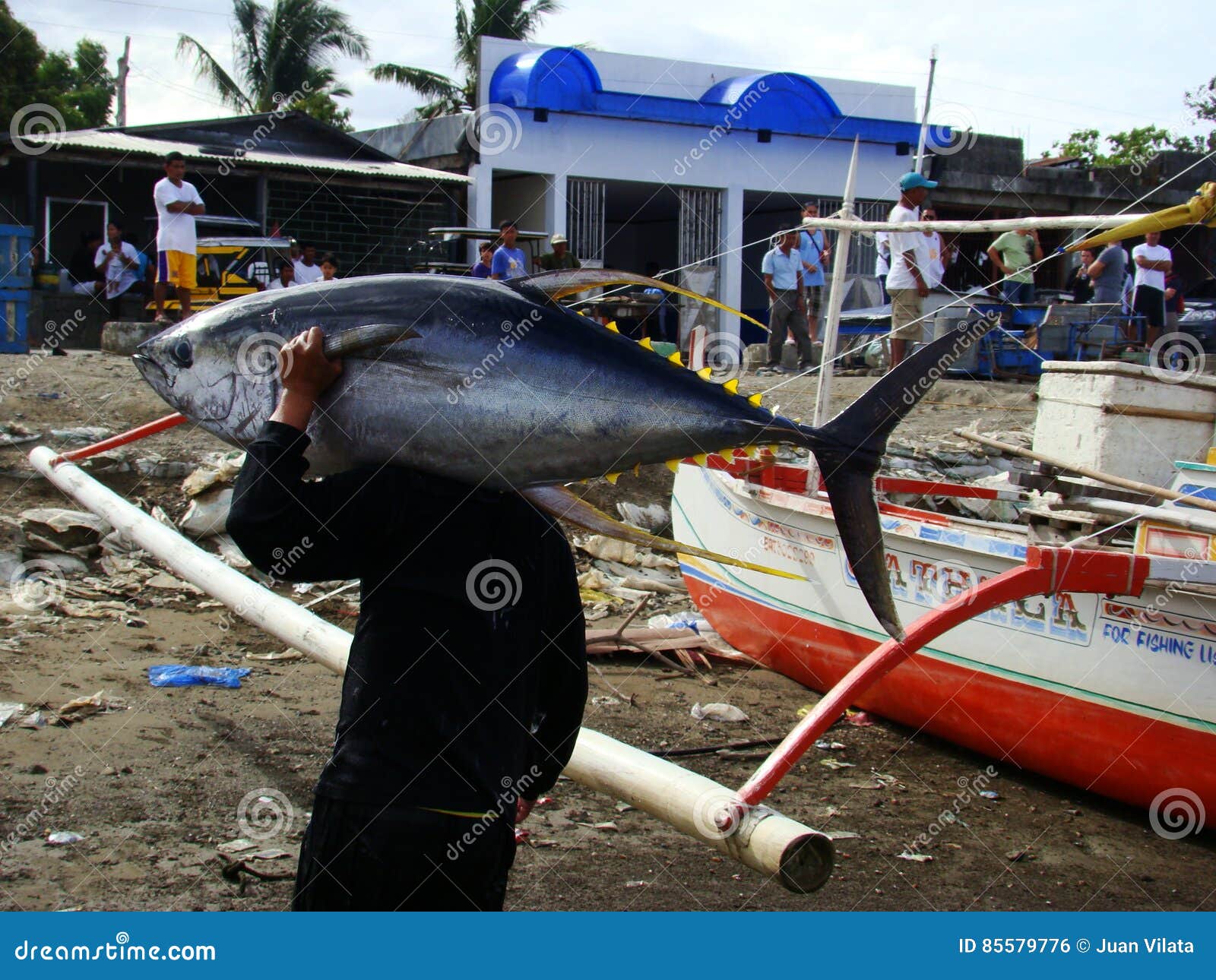 Pesca Artisanal De Atum De Atum Amarelo Em Philippines#10 Foto ...