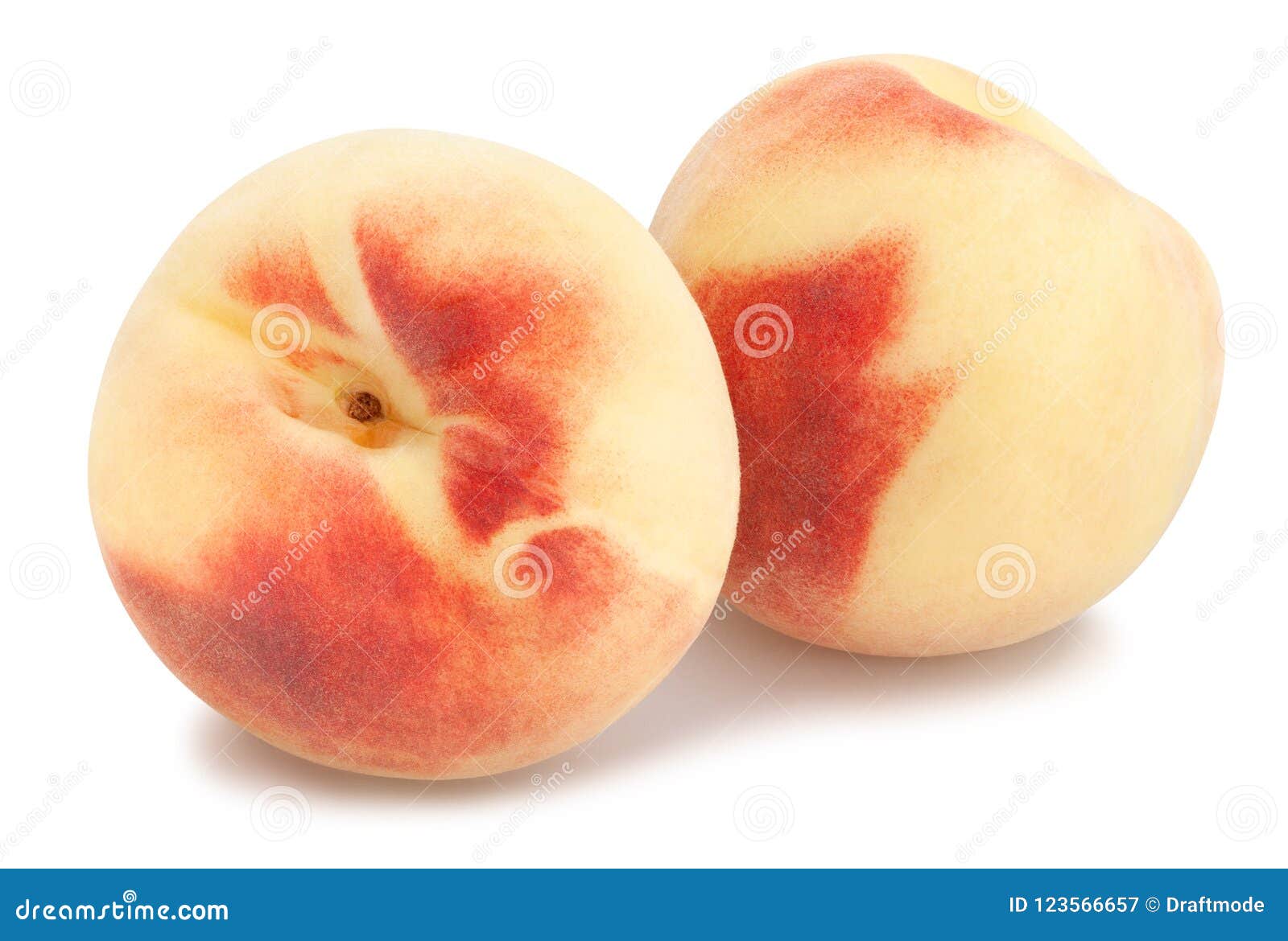 Pesca bianca immagine stock. Immagine di chiusura, maturo - 123566657