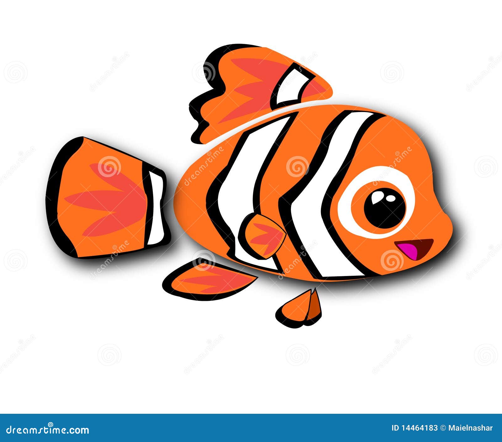 Pescados de Nemo stock de ilustración. Ilustración de cubo - 14464183