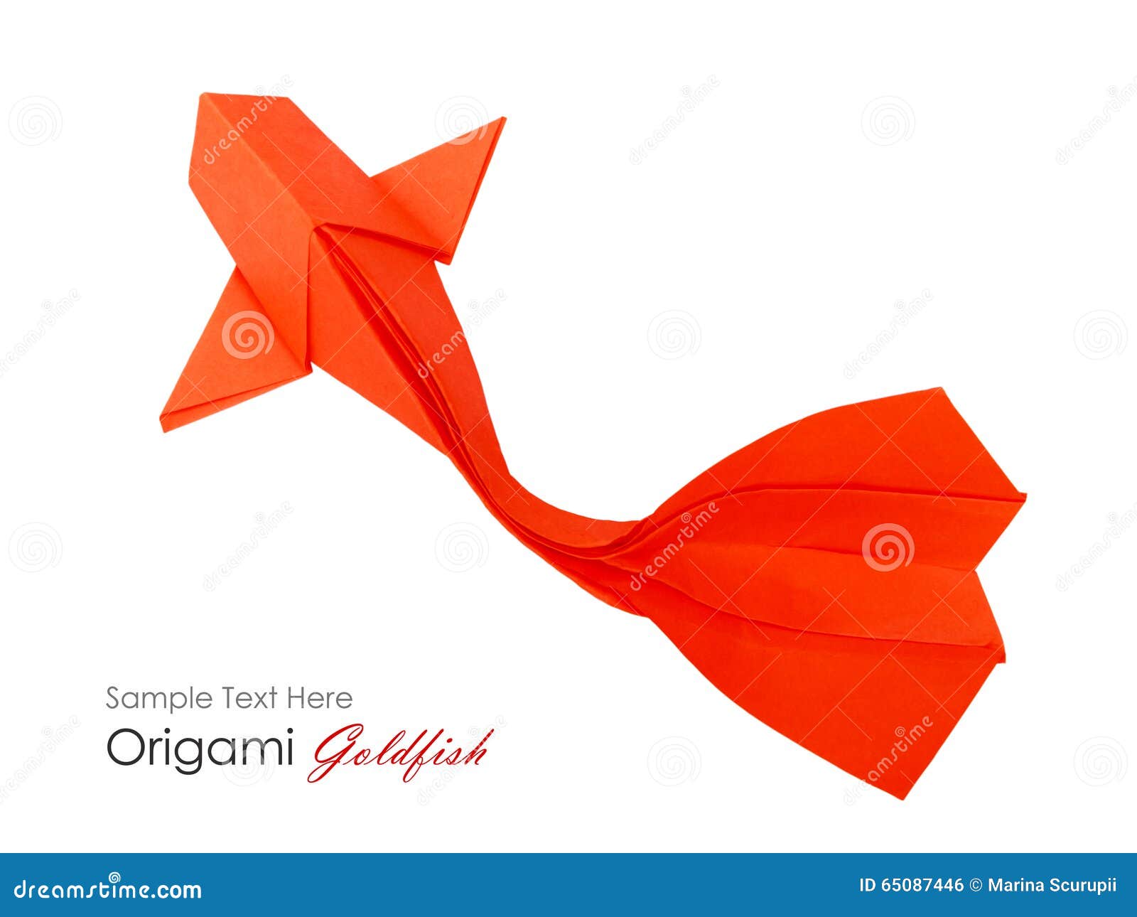 Pesce Della Carta Di Origami Fotografia Stock - Immagine di pets, pesci ...